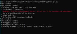 Performing Real-Time Predictions Using Machine Learning, GridDB and ...