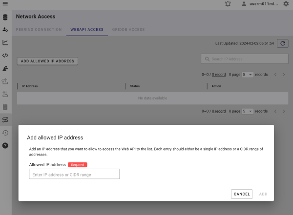 GridDB Cloud Quick Start Guide | GridDB: Open Source Time Series Database for IoT