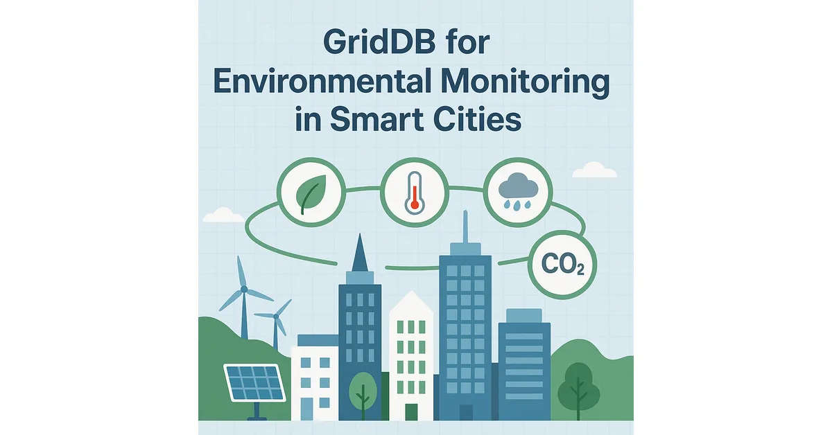 GridDB for Environmental Monitoring in Smart Cities | GridDB: Open Source Time Series Database ...
