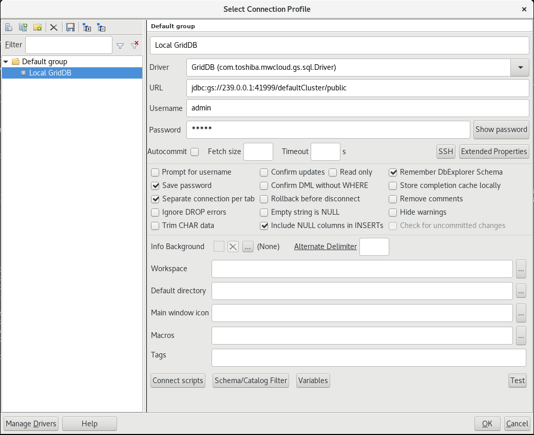 Connecting to GridDB via JDBC with SQLWorkbench/J | GridDB: Open Source ...